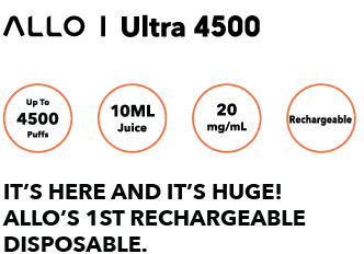 Allo Disposable Vapes | Allo Sync & Pods | Allo Canada