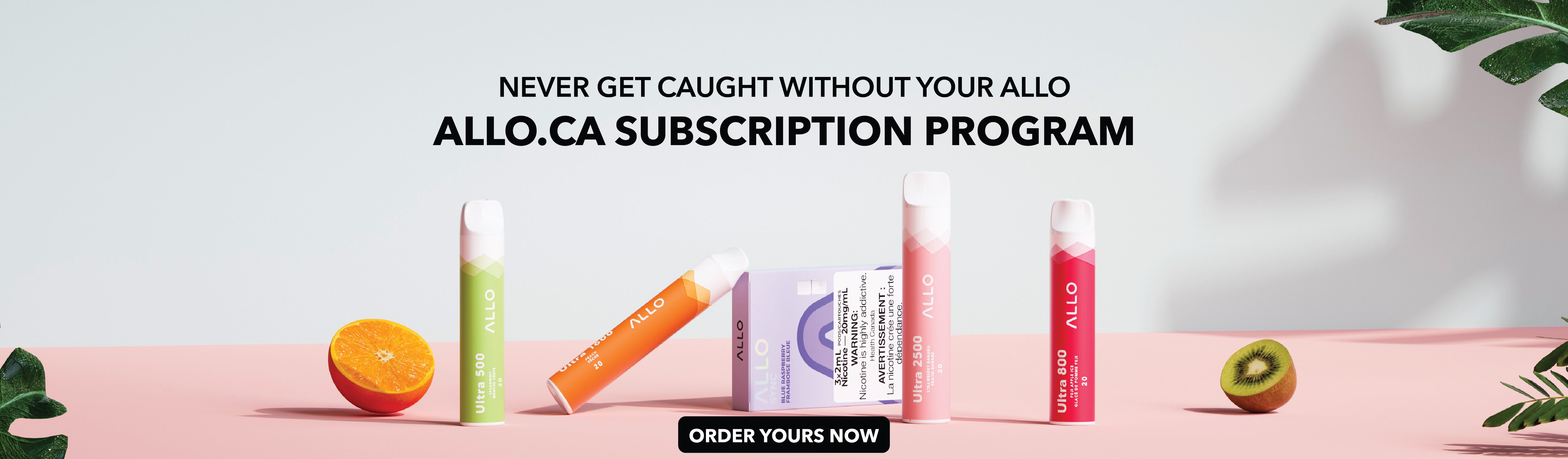 Allo Disposable Vapes | Allo Sync & Pods | Allo Canada